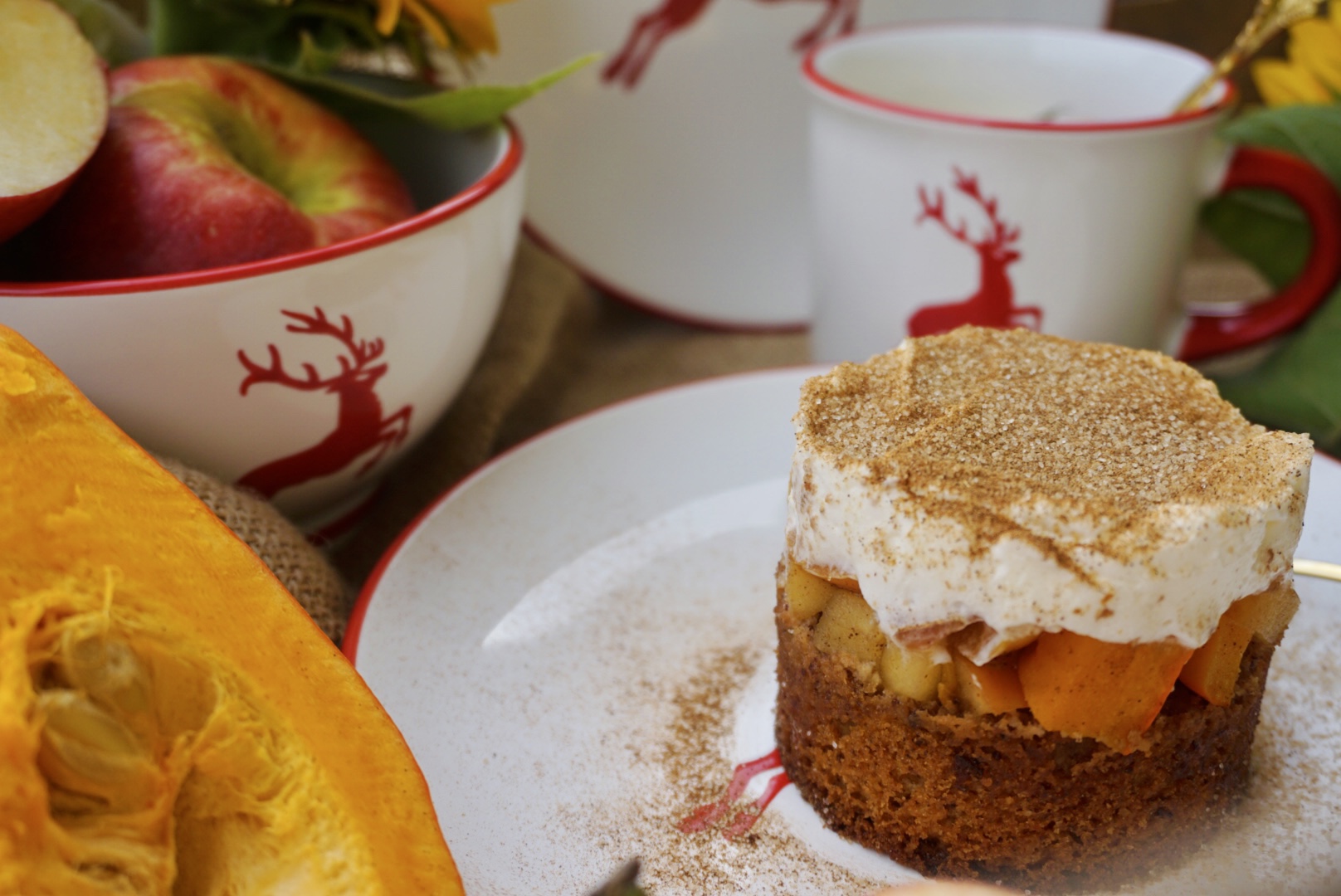 Kürbis Apfel Törtchen – sabrinakocht